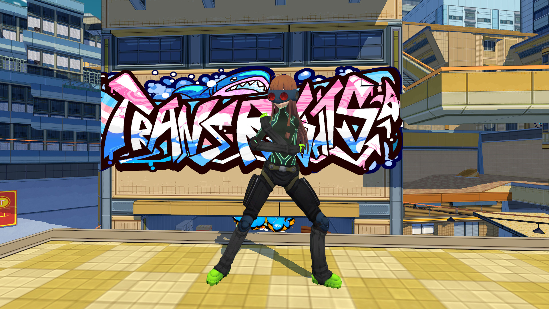 Futaba Sakura (Persona 5) Mod for Bomb Rush Cyberfunk | BRC Mods