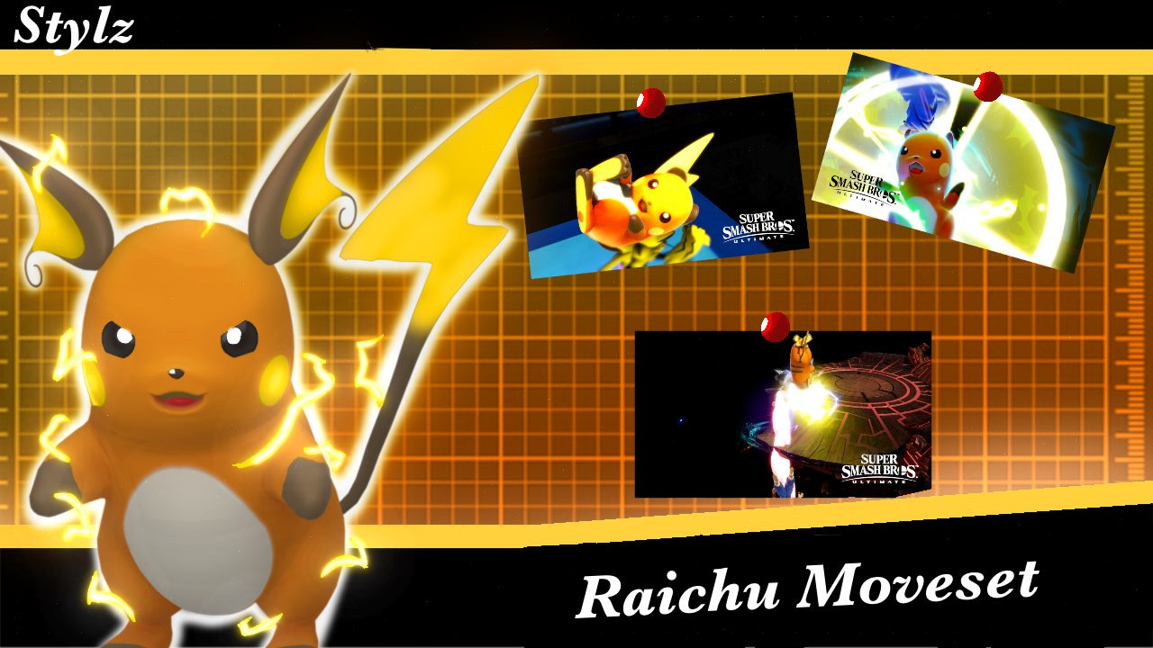 Raichu Moveset Mod Mod for Super Smash Bros. Ultimate | SSBU Mods