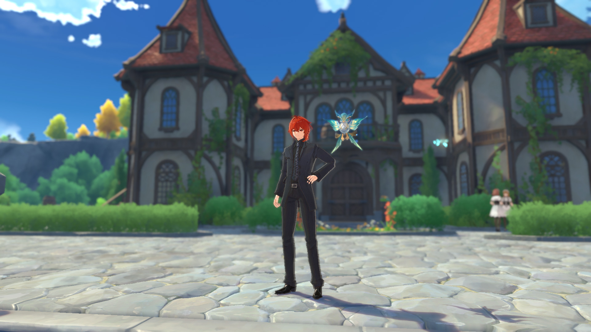 Diluc Black suit Mod for Genshin Impact | GI Mods