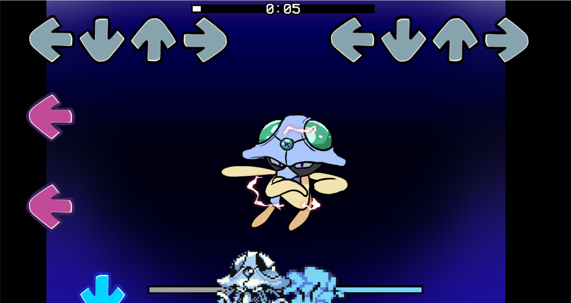 Akira, The Tentacruel Mod for Friday Night Funkin' | FNF Mods