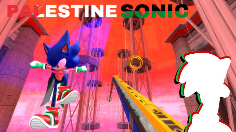 Palestine sonic Mod for Sonic World DX | SWDX Mods
