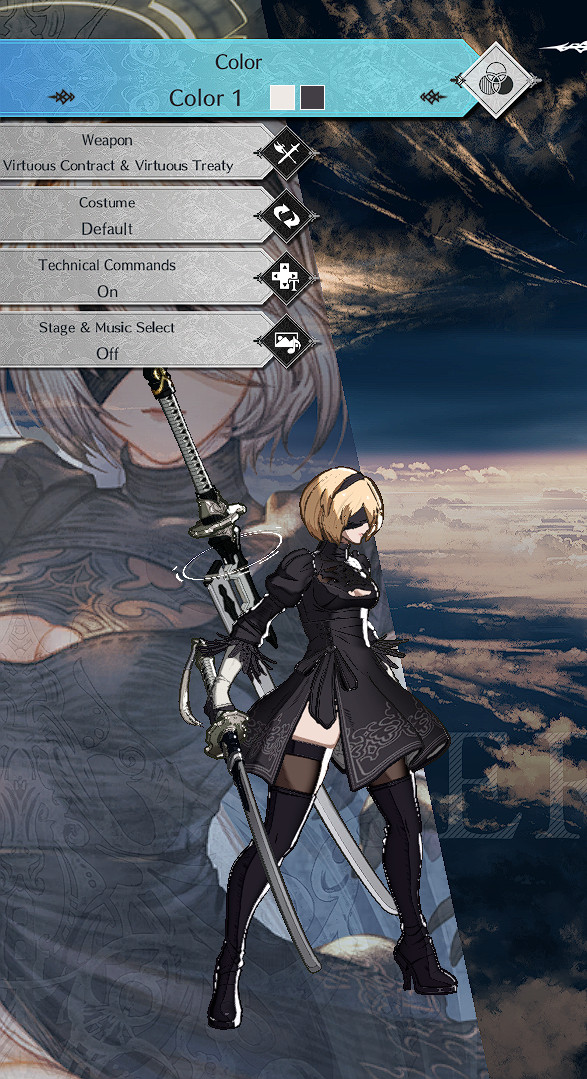 Blond 2B Mod for Granblue Fantasy Versus: Rising | GB Rising Mods