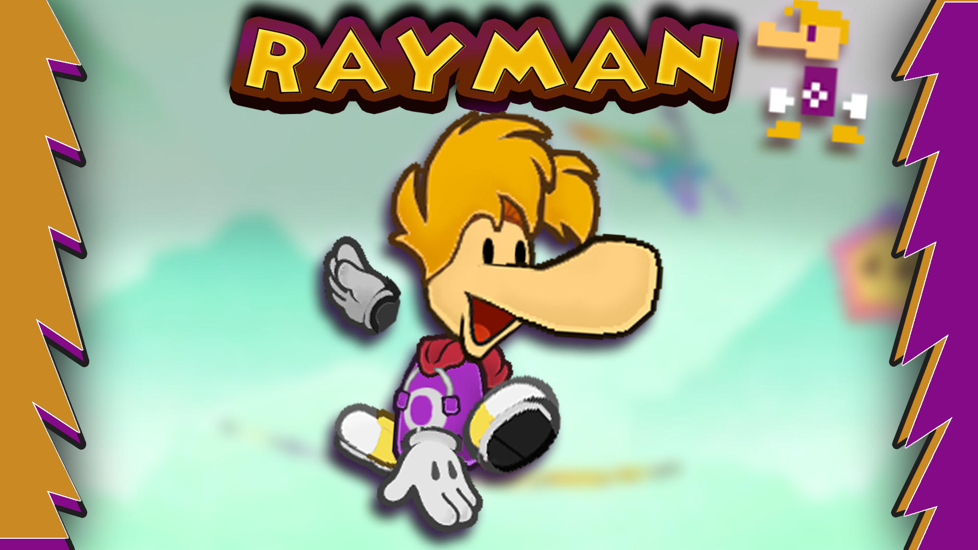 Rayman Mod for Super Paper Mario | SPM Mods