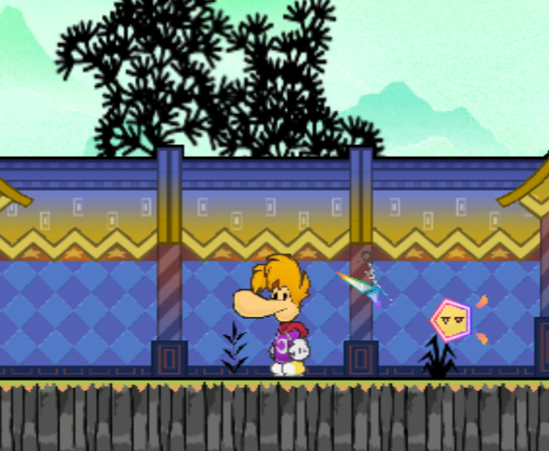 Rayman Mod for Super Paper Mario | SPM Mods