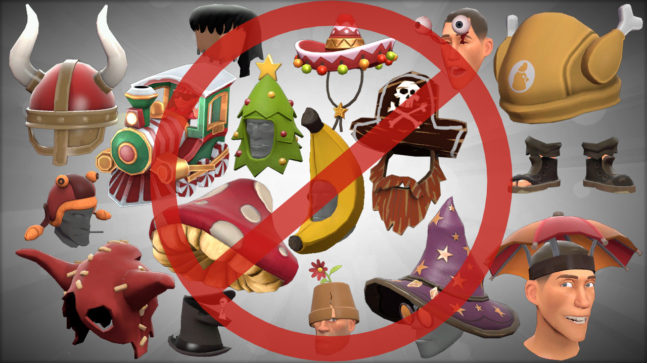 Updated Hat Removal Pack Mod for Team Fortress 2 | TF2 Mods