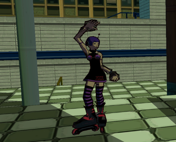 Goth Rhyth Mod for Jet Set Radio Future | JSRF Mods