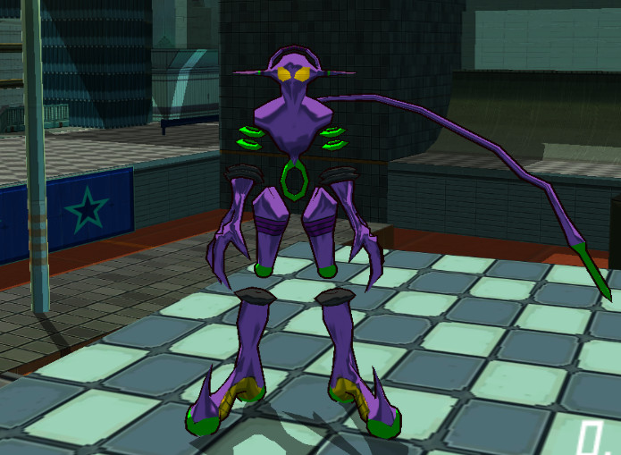 EVA Unit 01 Zero Beat Mod for Jet Set Radio Future | JSRF Mods
