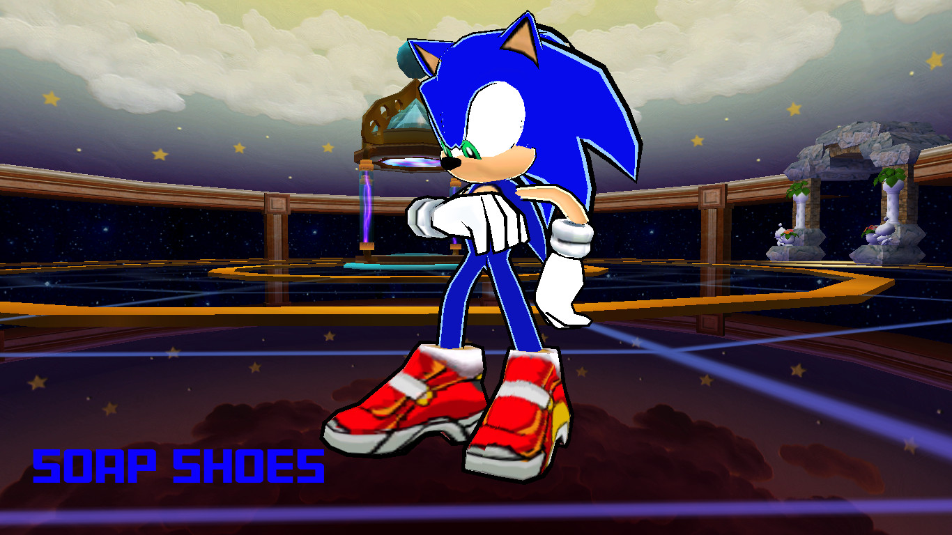 Yuji Uekawa Cel-shaded Sonic Mod for Sonic Adventure 2 | SA2 Mods