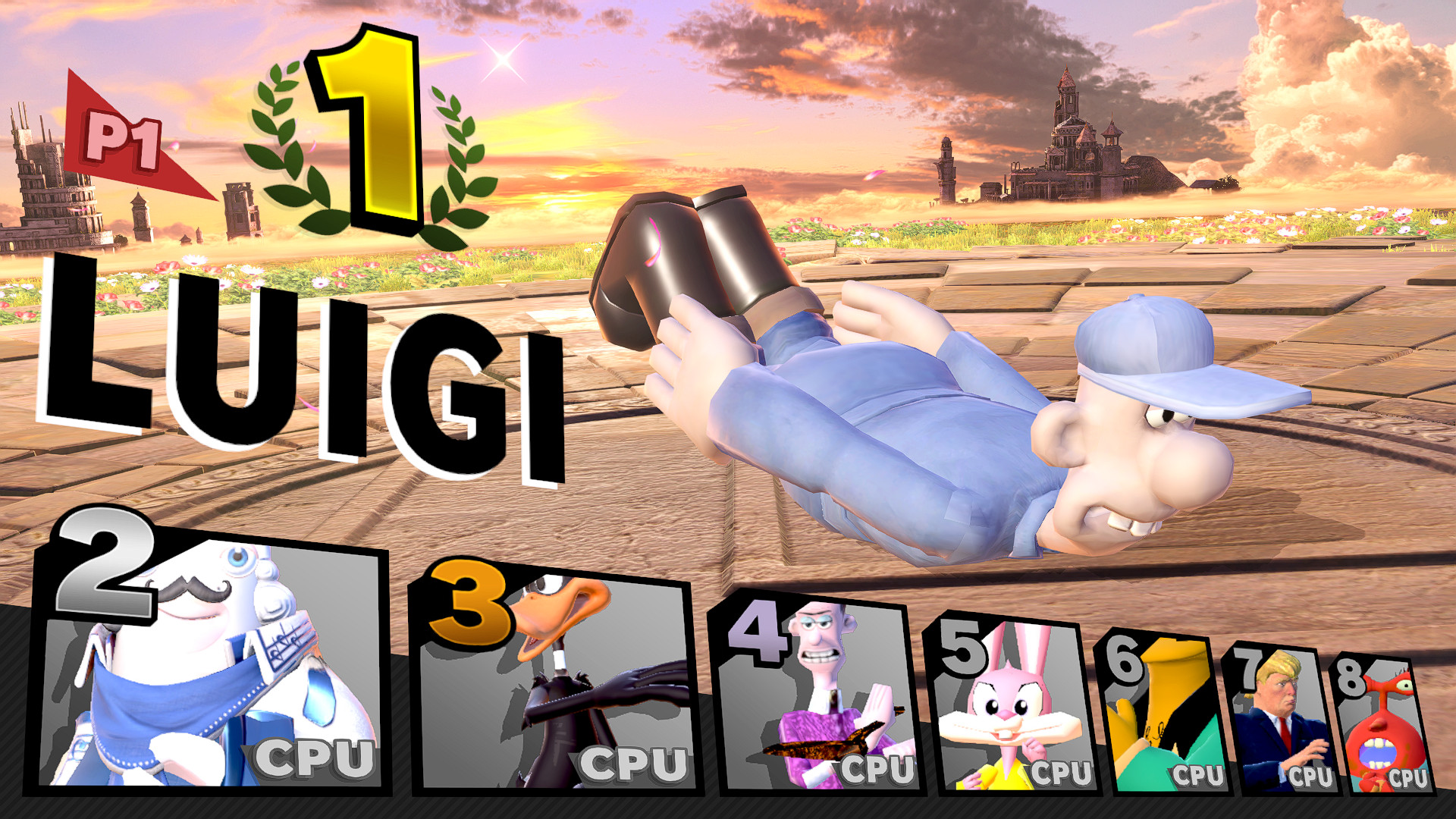 Wallace (Anti-Pesto) [Luigi c06] Mod for Super Smash Bros. Ultimate ...