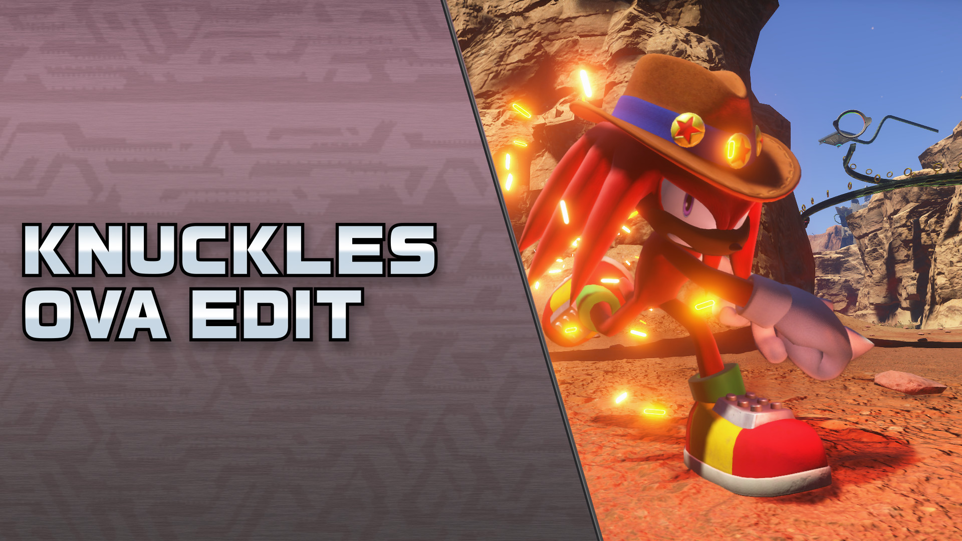 Knuckles OVA edited Mod for Sonic Frontiers | Frontiers Mods