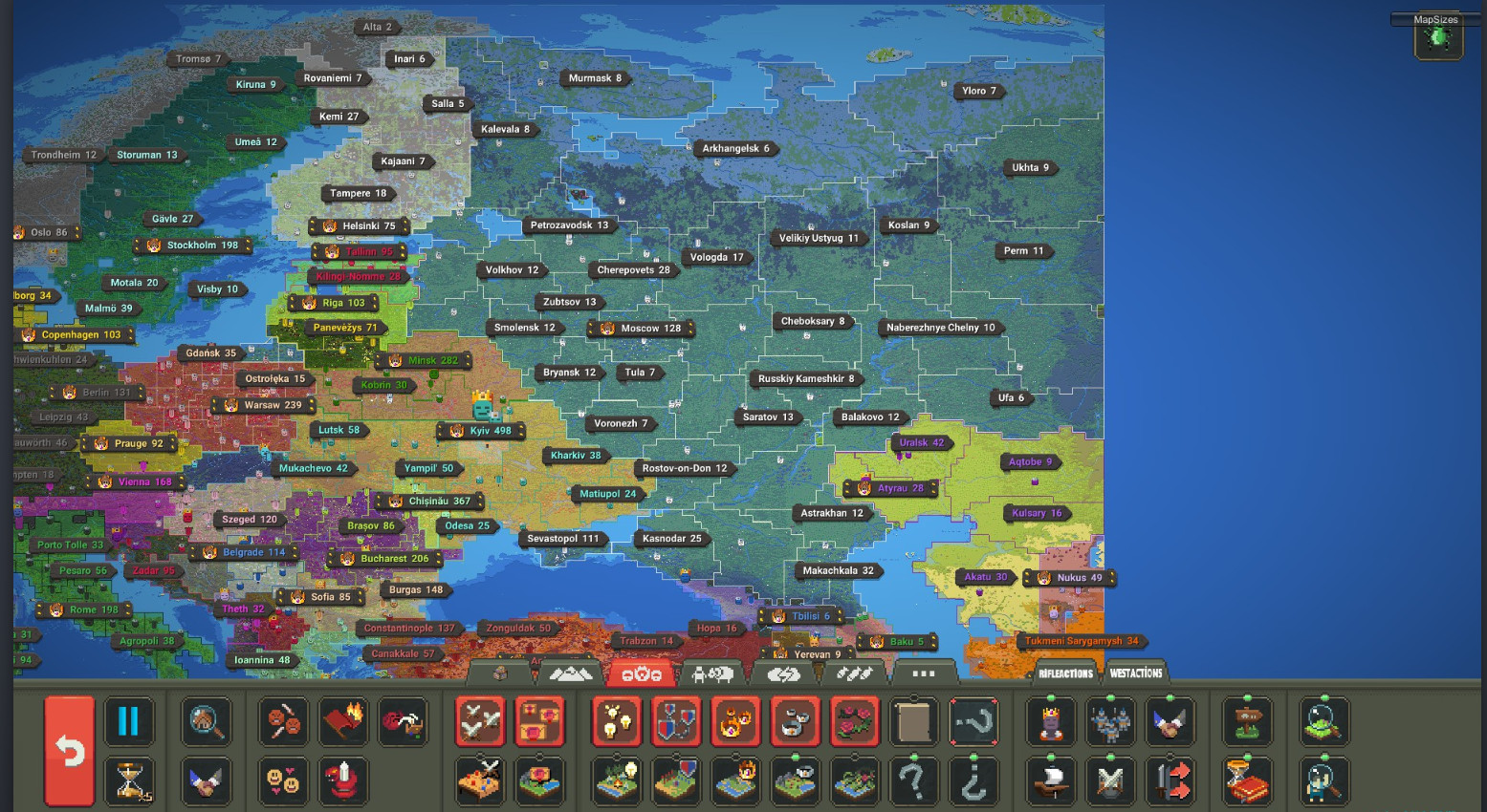 Europe With Cultures And 513 Viliages Mod for WorldBox | WorldBox Mods
