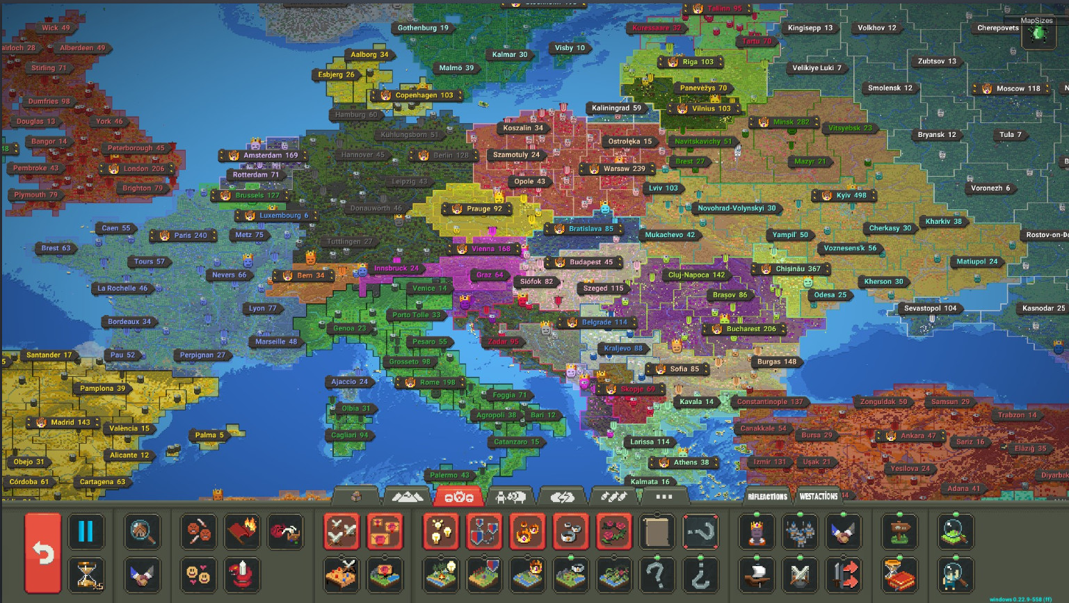 Europe With Cultures And 513 Viliages Mod for WorldBox | WorldBox Mods