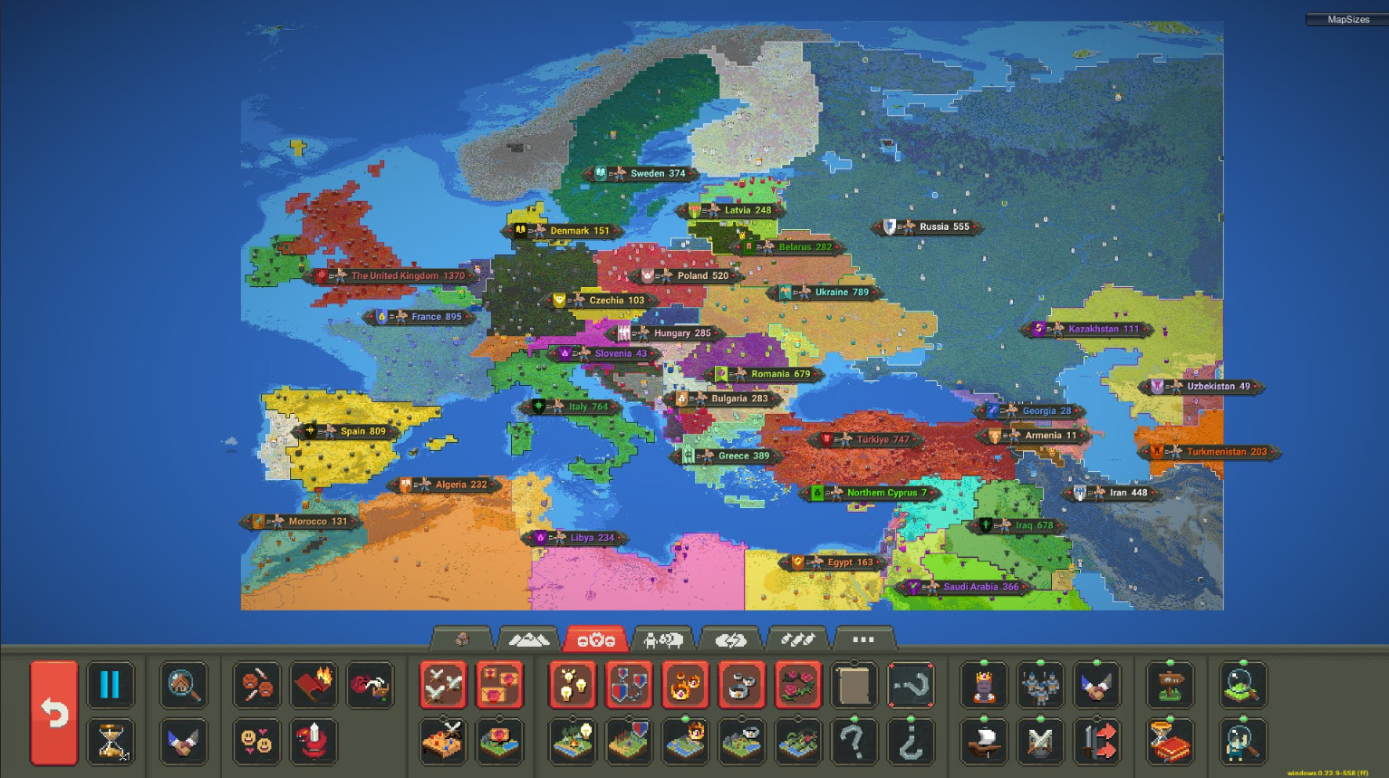 Europe With Cultures And 513 Viliages Mod for WorldBox | WorldBox Mods