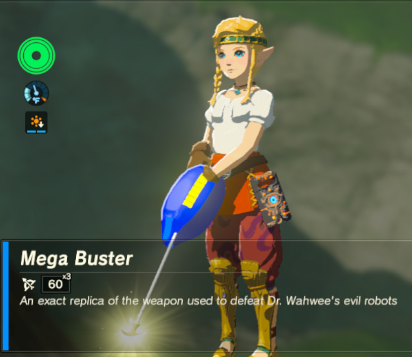 Mega Buster Mod for The Legend of Zelda: Breath of the Wild (WiiU ...