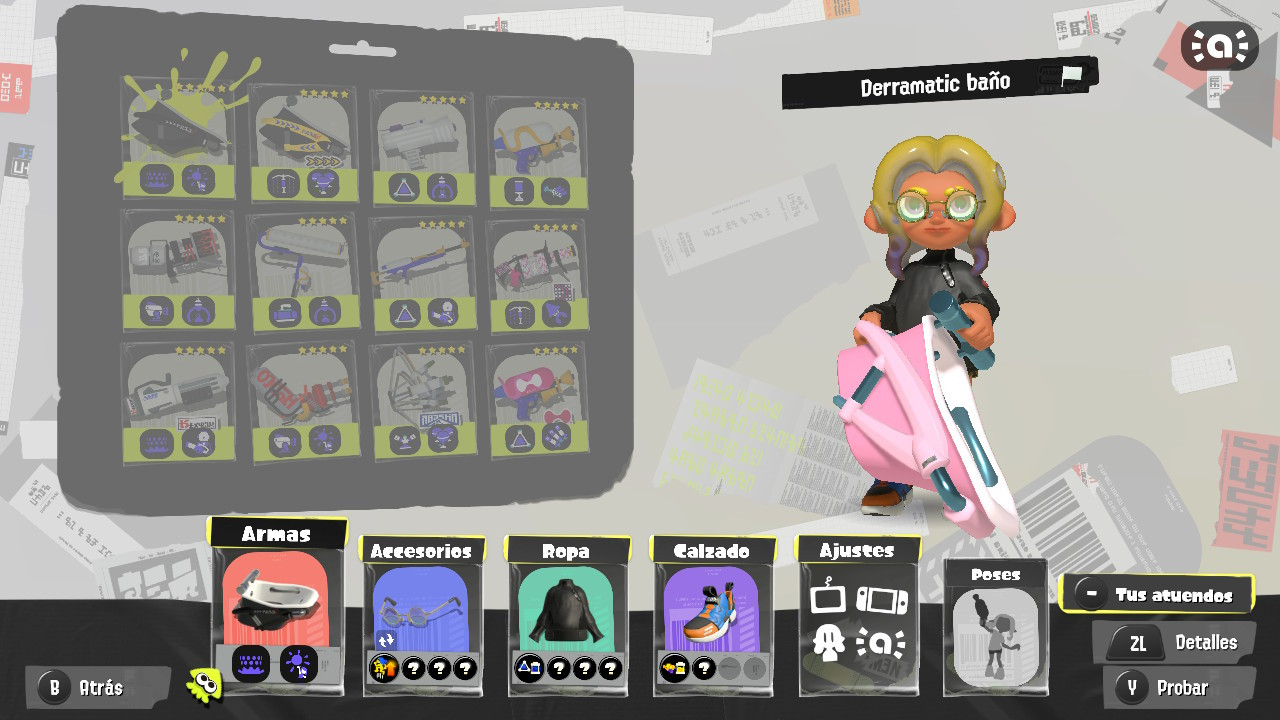 Transfemme Bloblobber Mod for Splatoon 3 | Splatoon 3 Mods