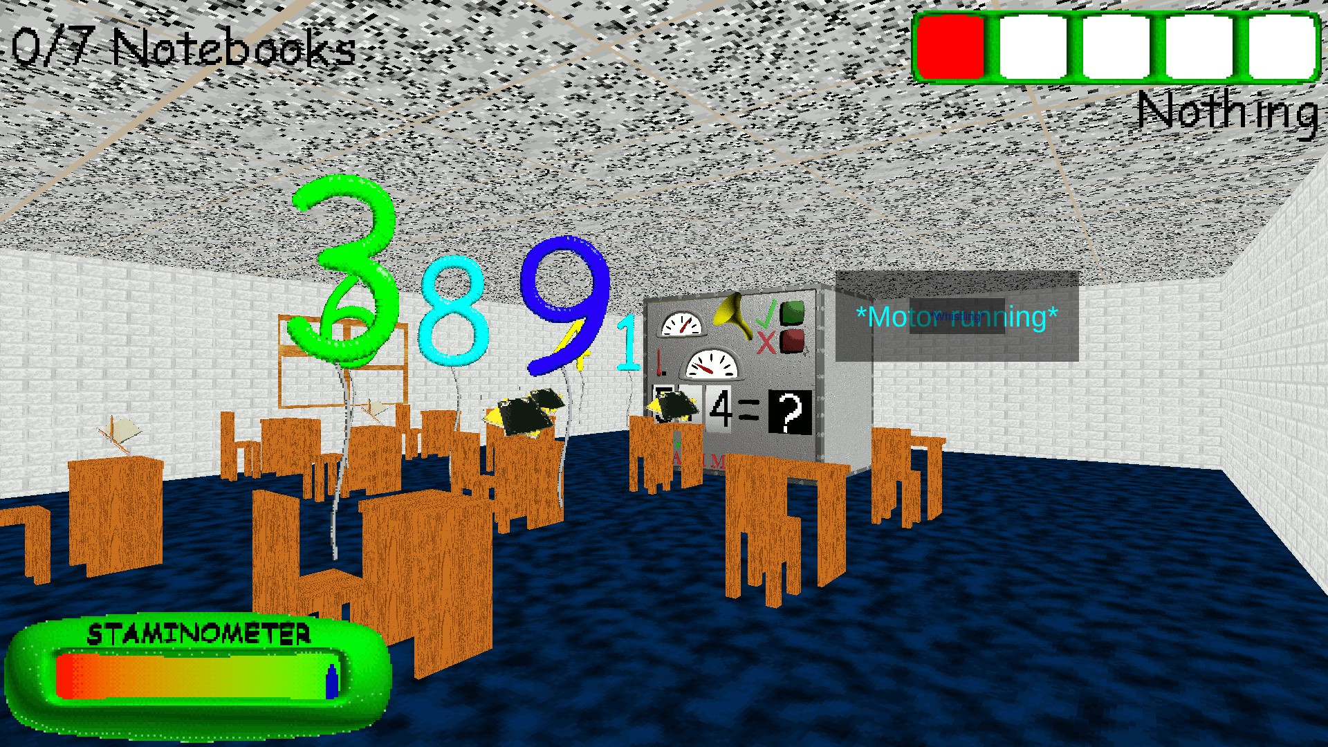 baldi's classic schoolhouse map remade in BB+! Mod for Baldi's Basics ...
