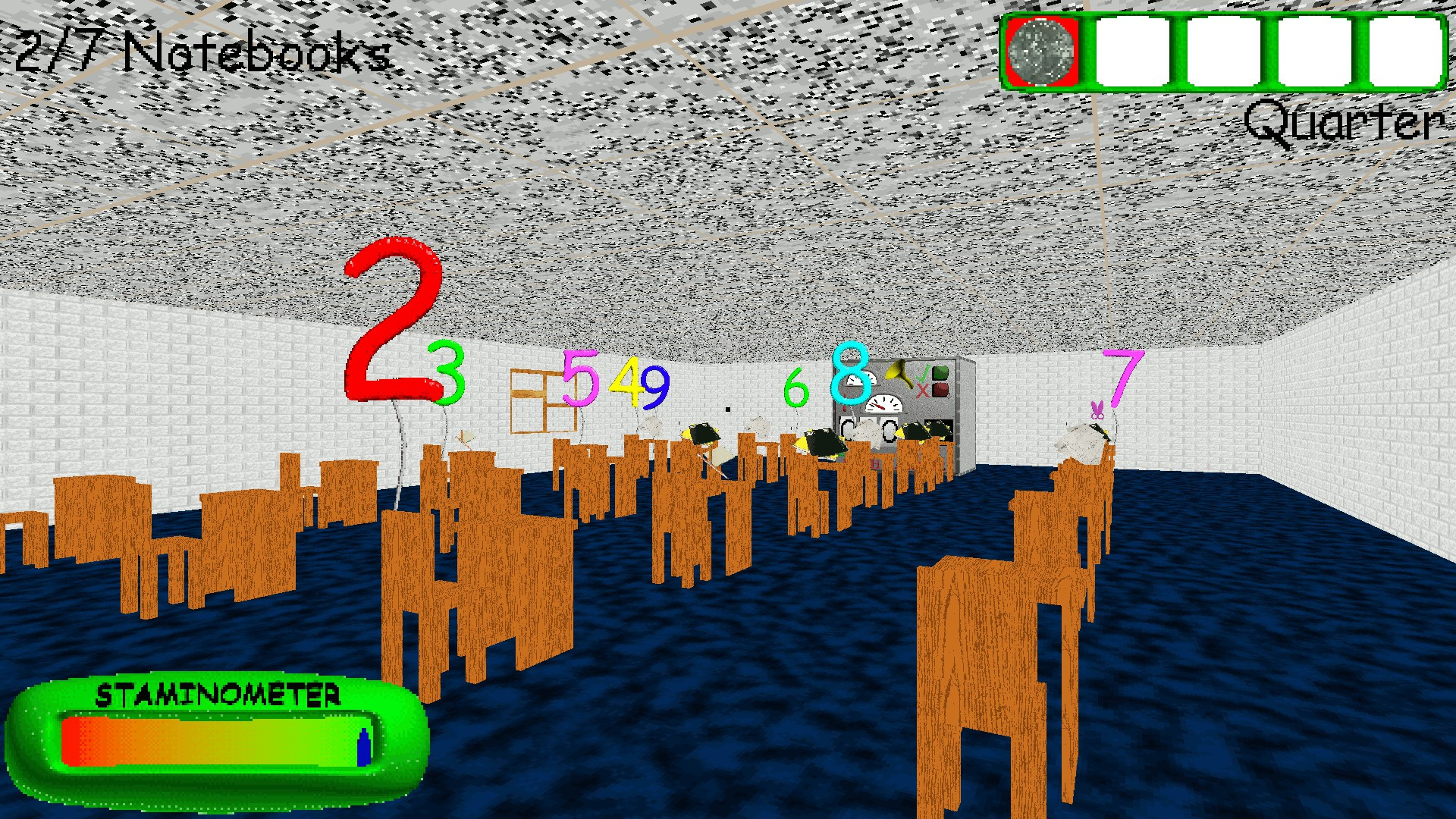 baldi's classic schoolhouse map remade in BB+! Mod for Baldi's Basics ...