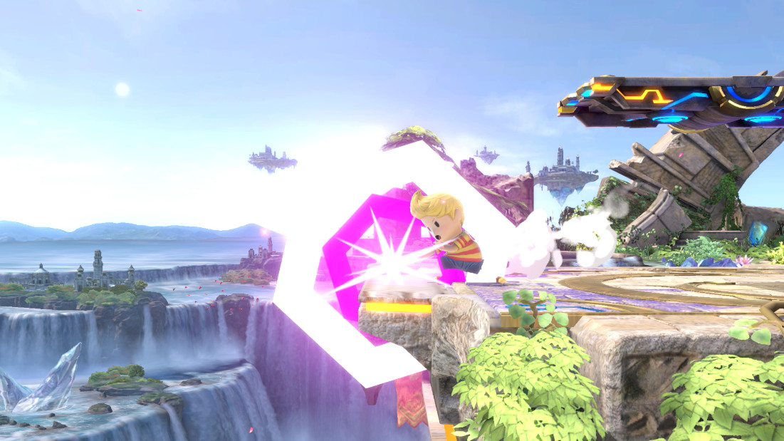 Stxr's Pink & White Lucas Effects Mod for Super Smash Bros. Ultimate ...