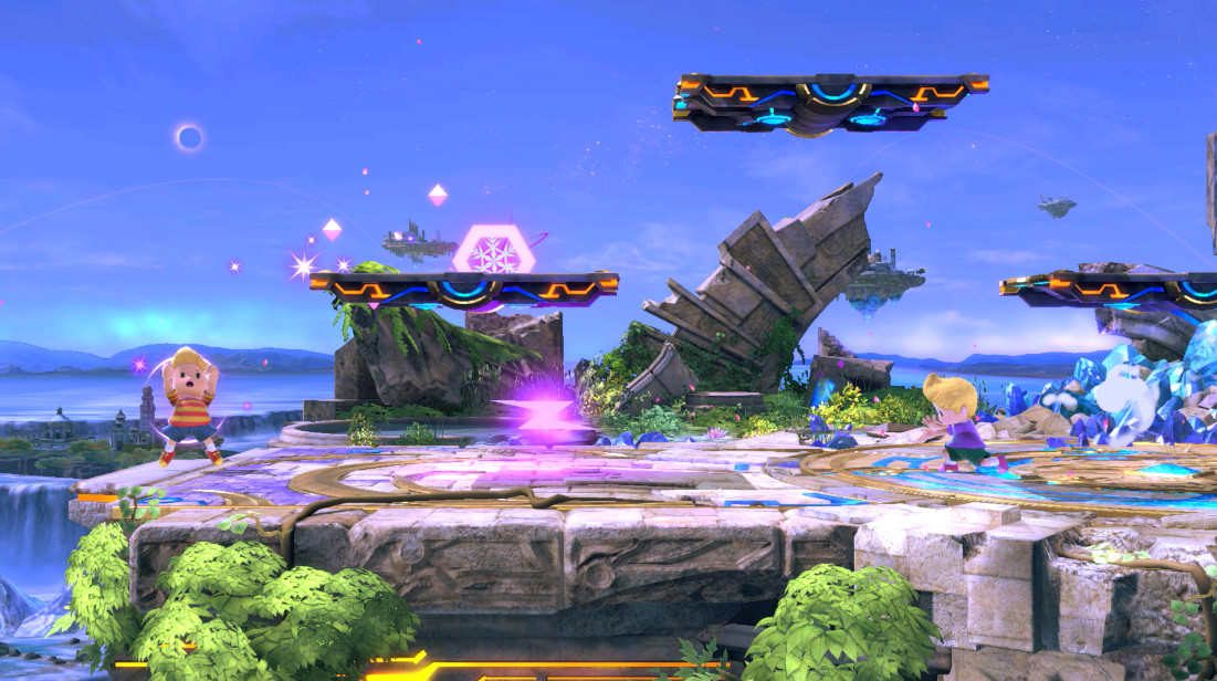 Stxr's Pink & White Lucas Effects Mod for Super Smash Bros. Ultimate ...