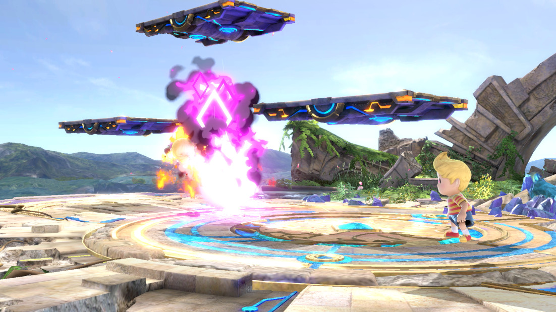 Stxr's Pink & White Lucas Effects Mod for Super Smash Bros. Ultimate ...
