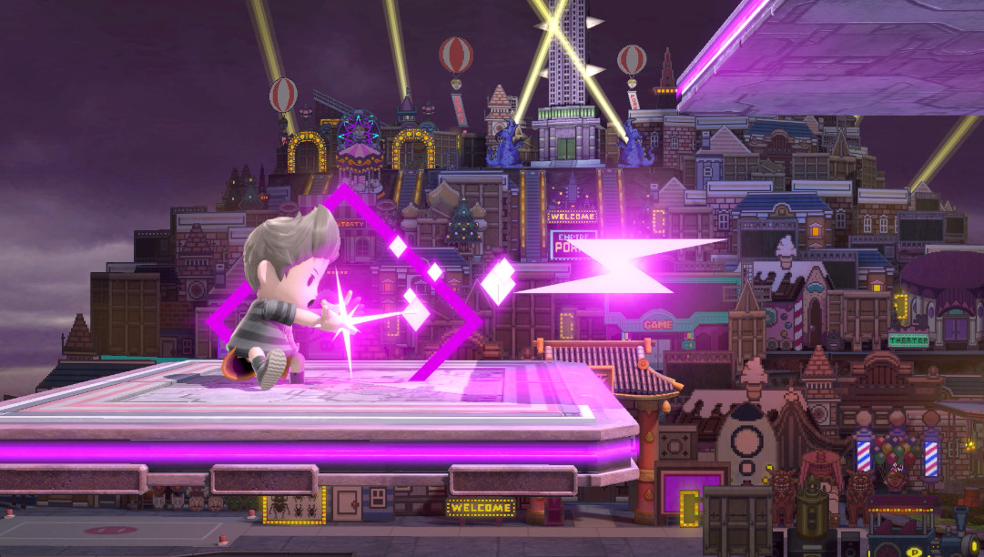 Stxr's Pink & White Lucas Effects Mod for Super Smash Bros. Ultimate ...