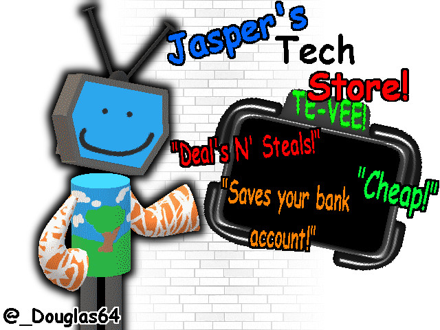 Jasper's Tech Store! Mod for Baldi's Basics | Baldi Mods