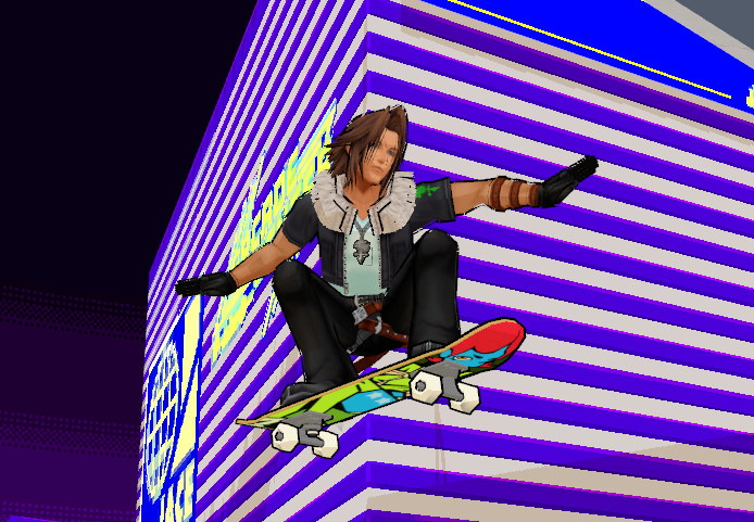 Squall/Leon (Final Fantasy VIII/Kingdom Hearts II) Mod for Bomb Rush ...