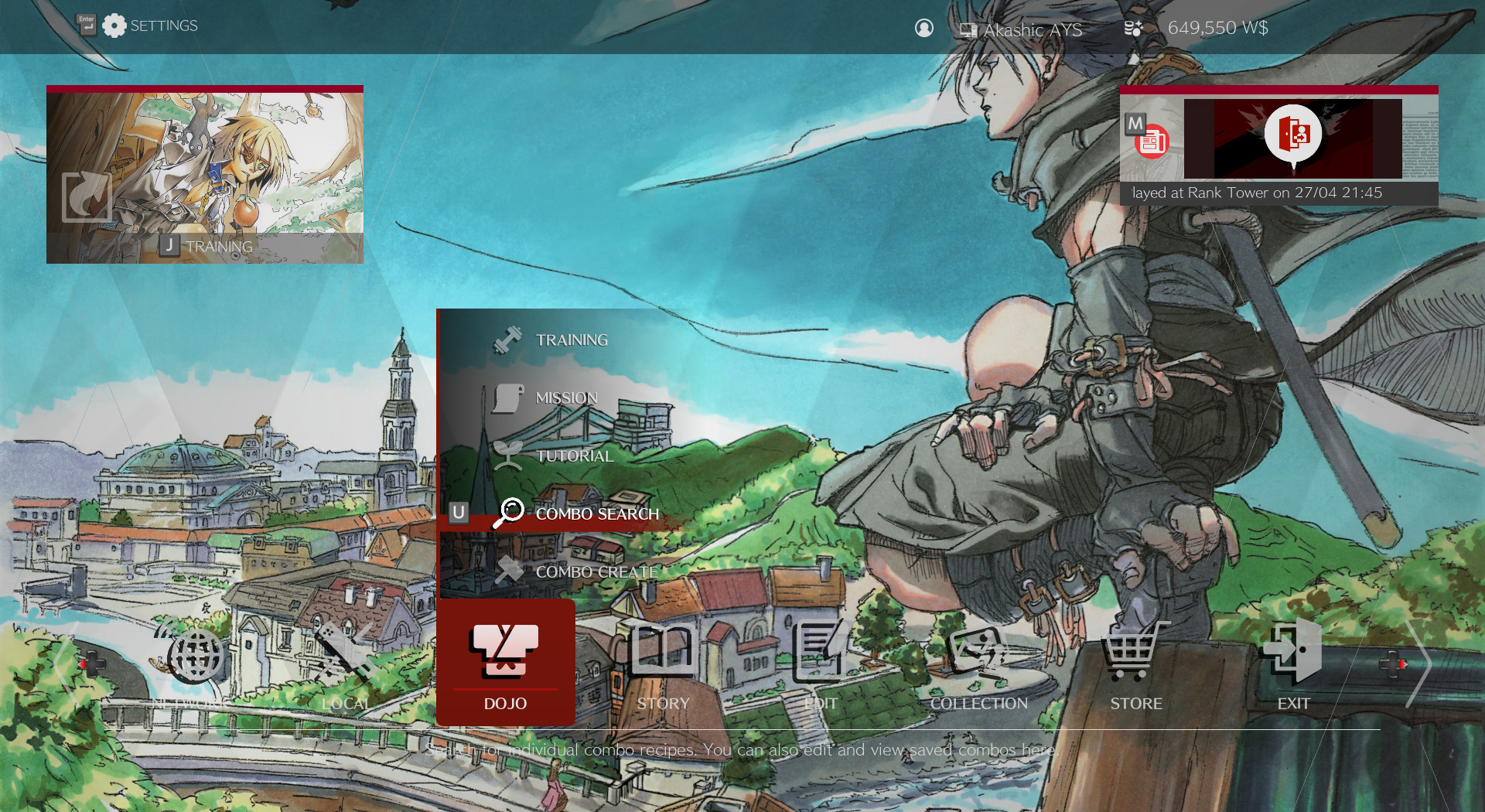 Daisuke Art for the Main Menu Mod for GUILTY GEAR -STRIVE- | GGST Mods