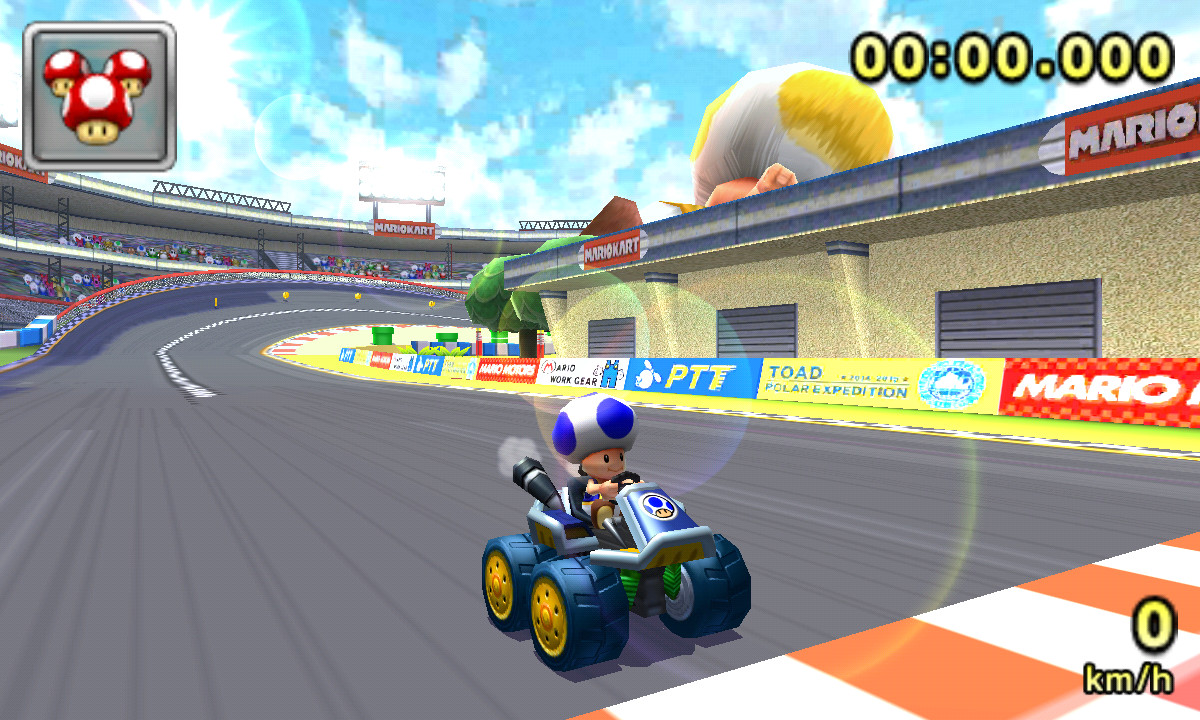 Tour Toad Circuit (TEXTURE HACK) Mod for Mario Kart 7 | MK7 Mods