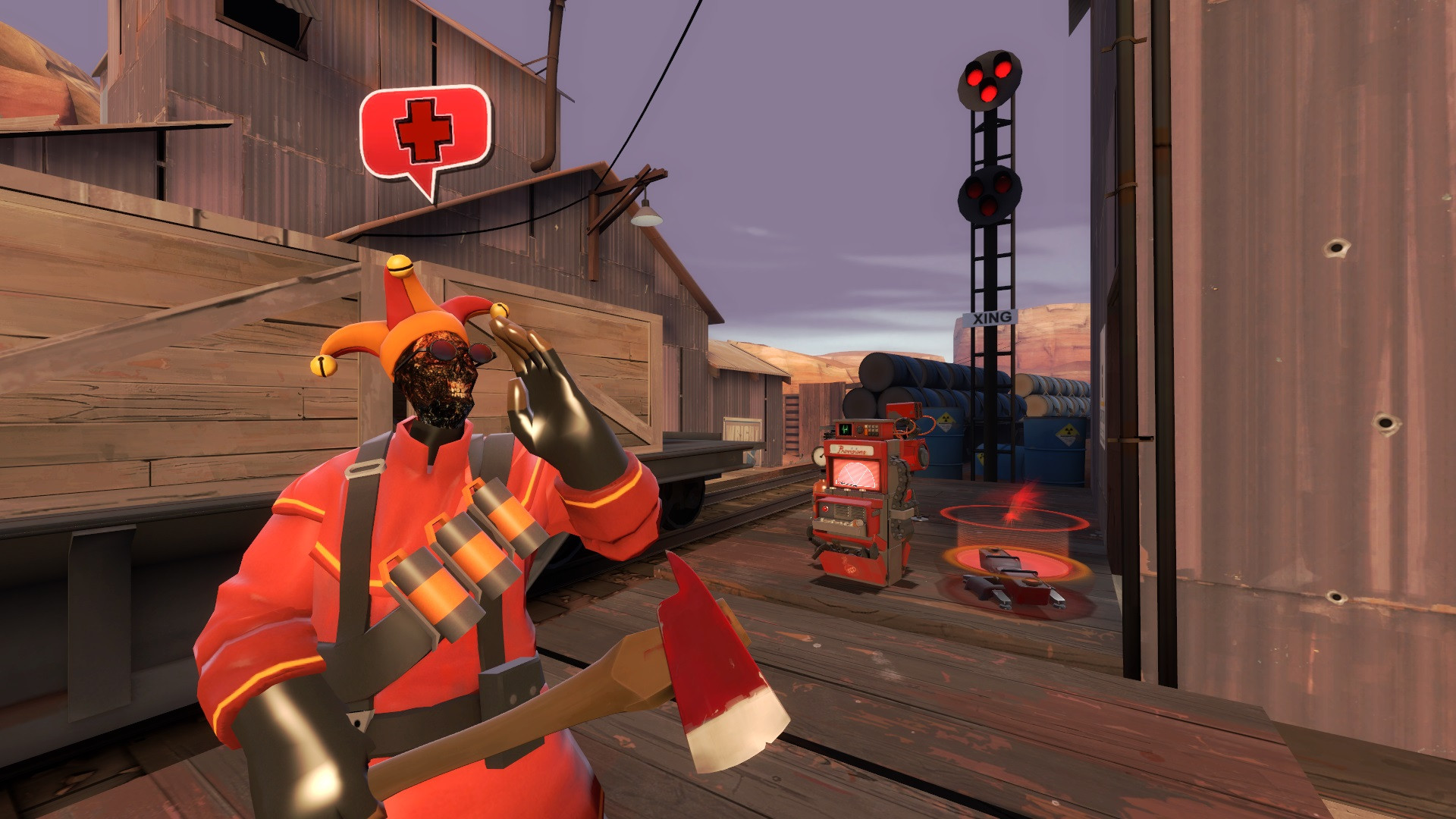 [SENSITIVE CONTENT] Burnt Pyro Mod for Team Fortress 2 | TF2 Mods