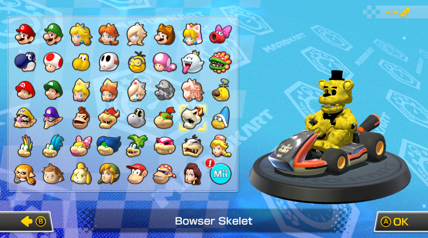 Fnaf 1 pack Mod for Mario Kart 8 Deluxe | MK8D Mods