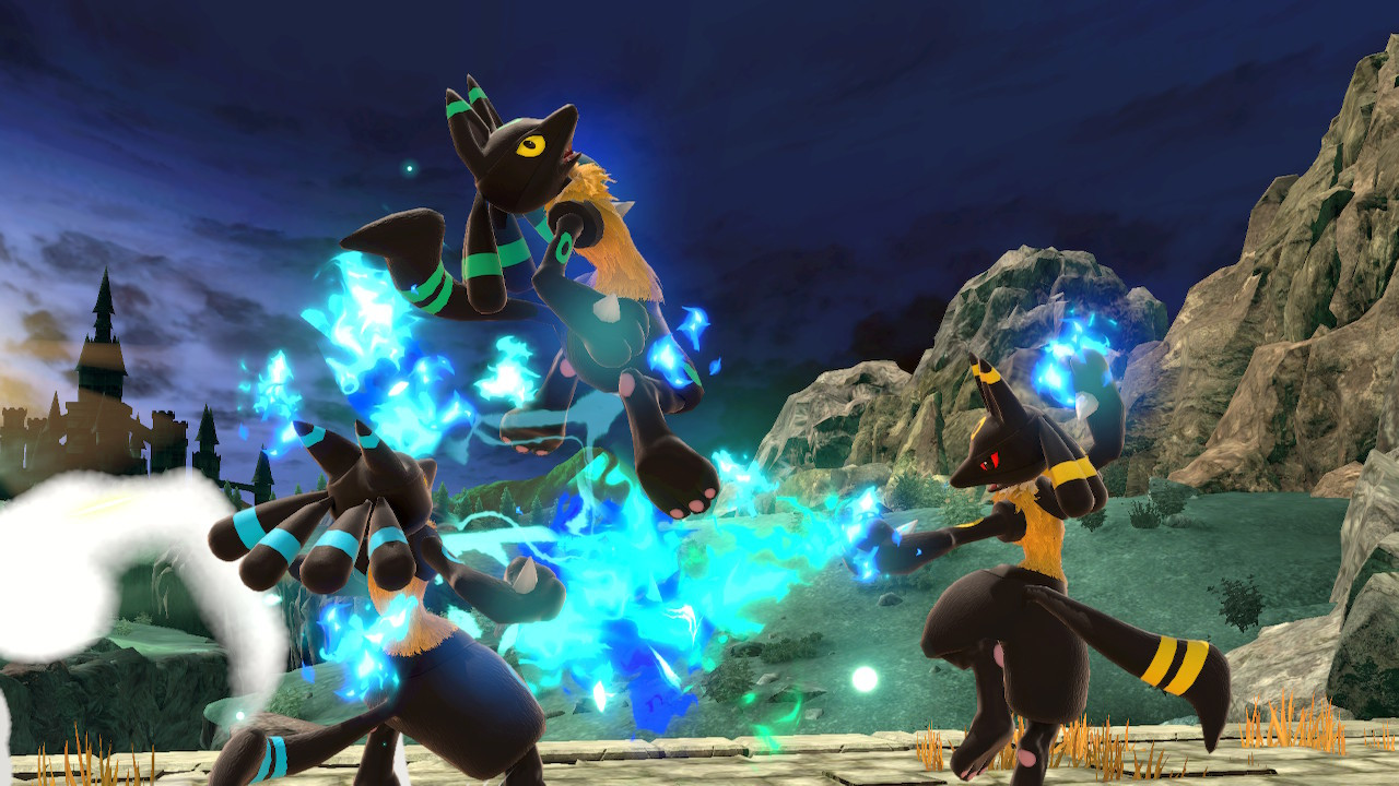 Lucario - Umbreon multicolors Mod for Super Smash Bros. Ultimate | SSBU ...