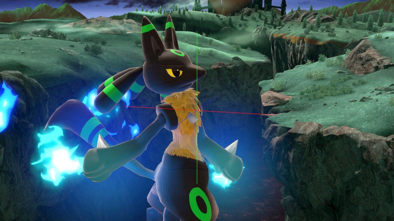 Lucario - Umbreon multicolors Mod for Super Smash Bros. Ultimate | SSBU ...
