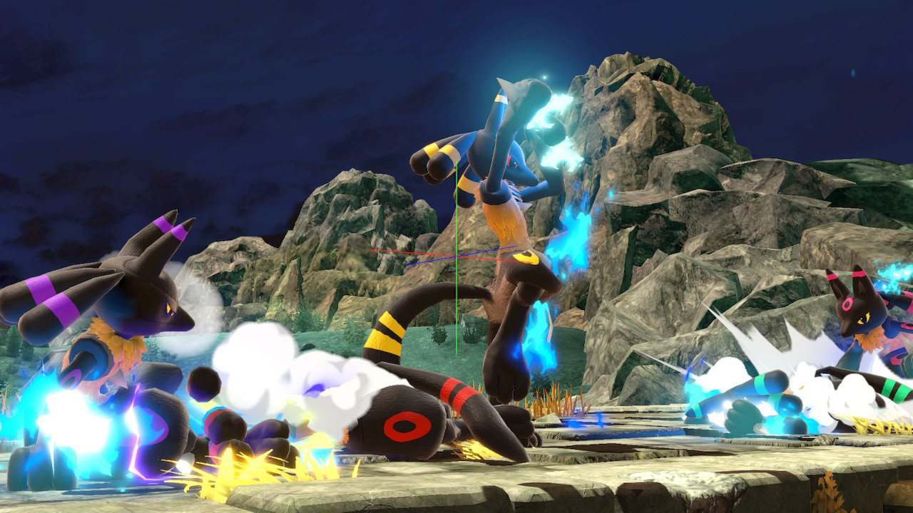 Lucario - Umbreon multicolors Mod for Super Smash Bros. Ultimate | SSBU ...