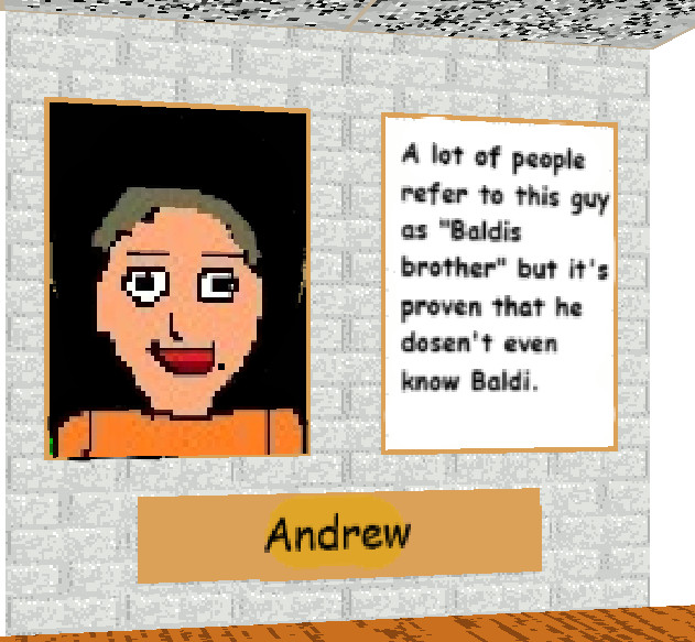 Andrew's basics in subtraction and addition Mod for Baldi's Basics ...