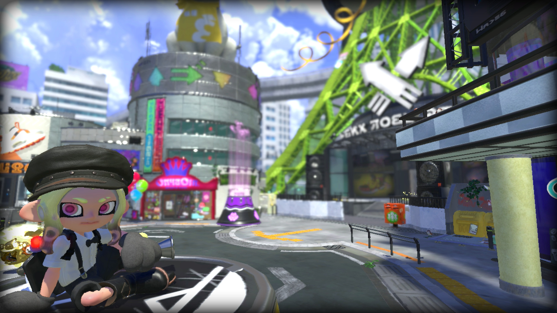 Paintable + Playable Inkopolis Plaza Mod for Splatoon 3 | Splatoon 3 Mods