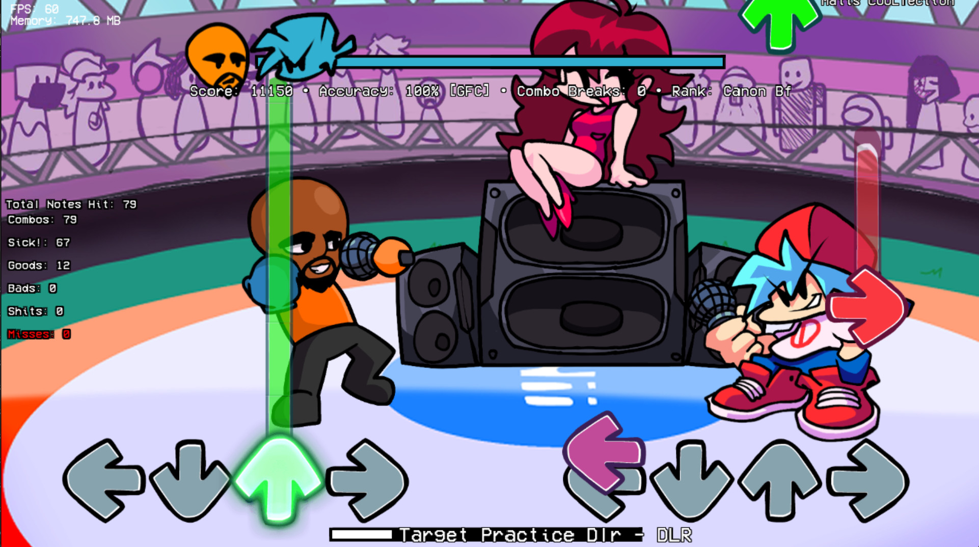 Target Practice DLR Fanchart Mod for Friday Night Funkin' | FNF Mods