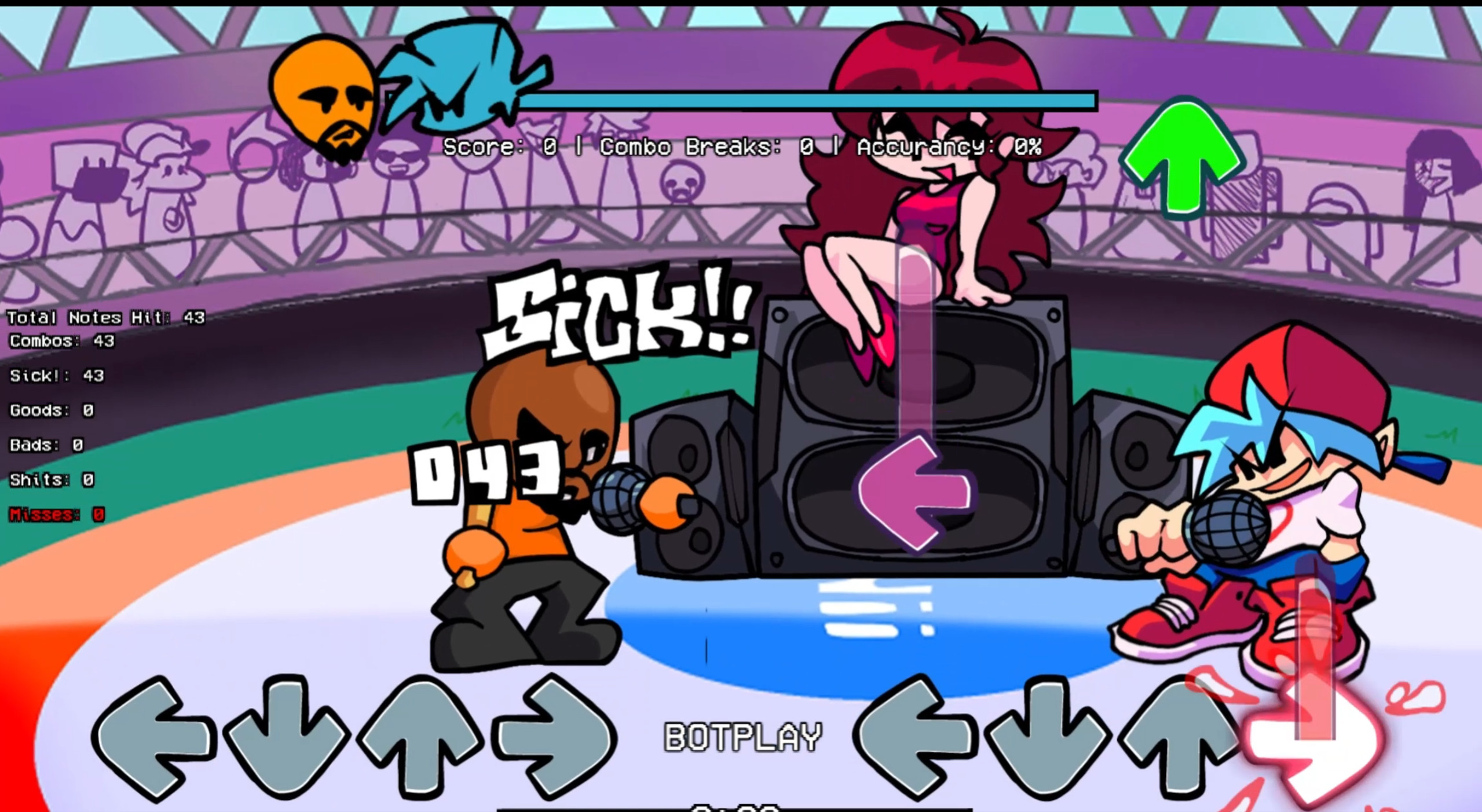 Target Practice DLR Fanchart Mod for Friday Night Funkin' | FNF Mods