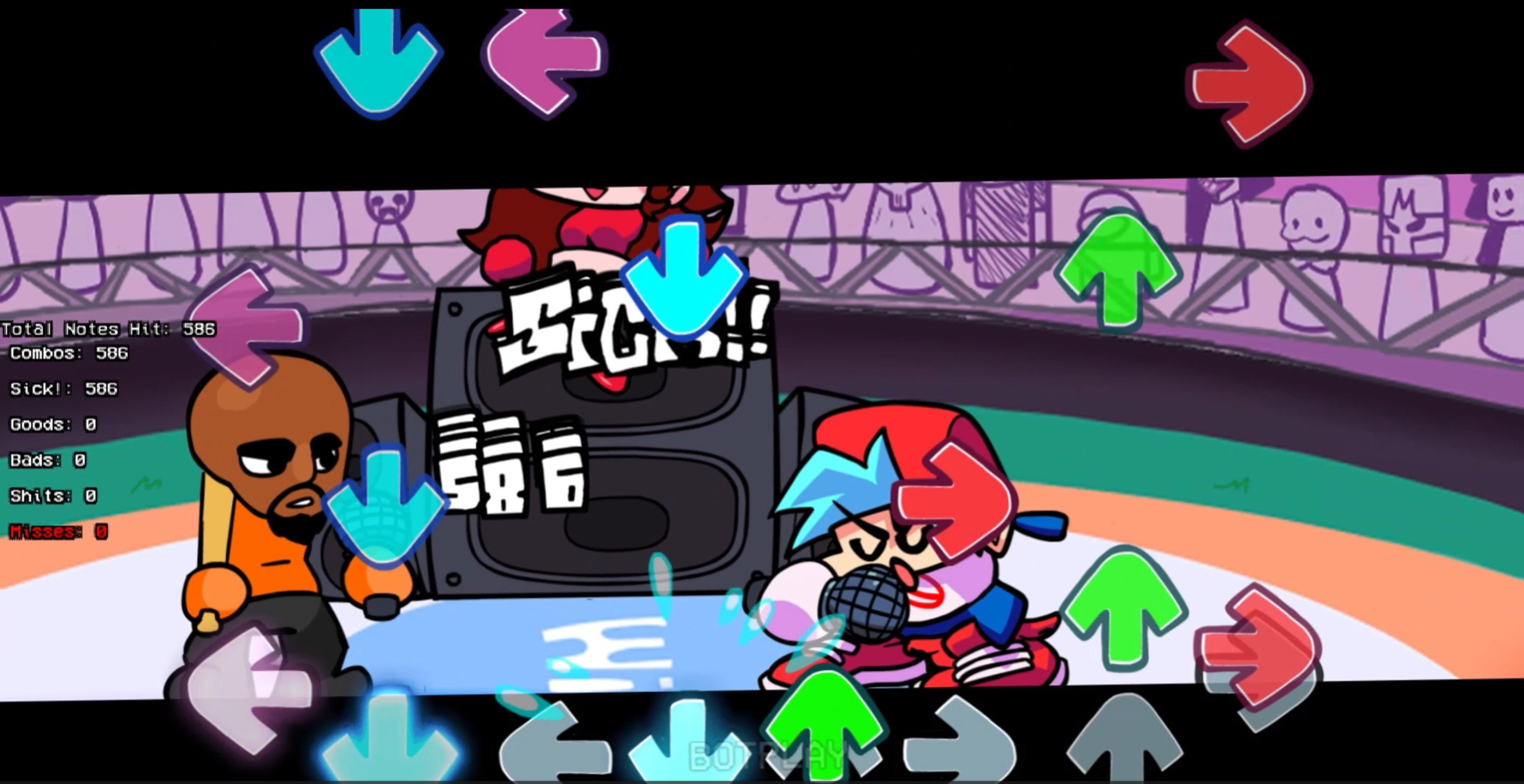 Target Practice DLR Fanchart Mod for Friday Night Funkin' | FNF Mods