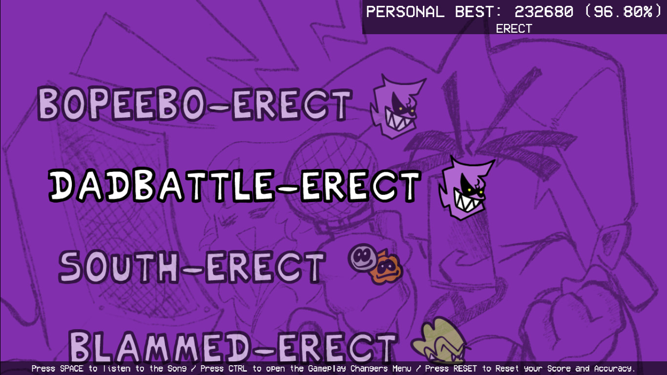 FNF. Erect Sampler Mod for Friday Night Funkin' | FNF Mods