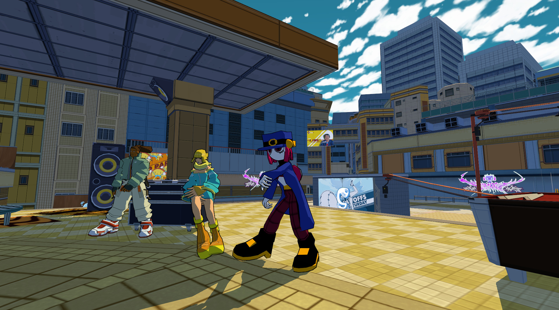 Nikku (Hotline 024) Mod for Bomb Rush Cyberfunk | BRC Mods