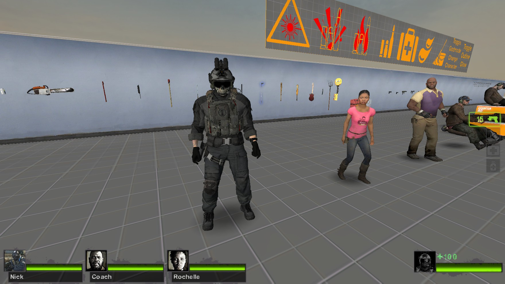 MW2069 Ghost Shadow Company Mod for Left 4 Dead 2 | L4D2 Mods