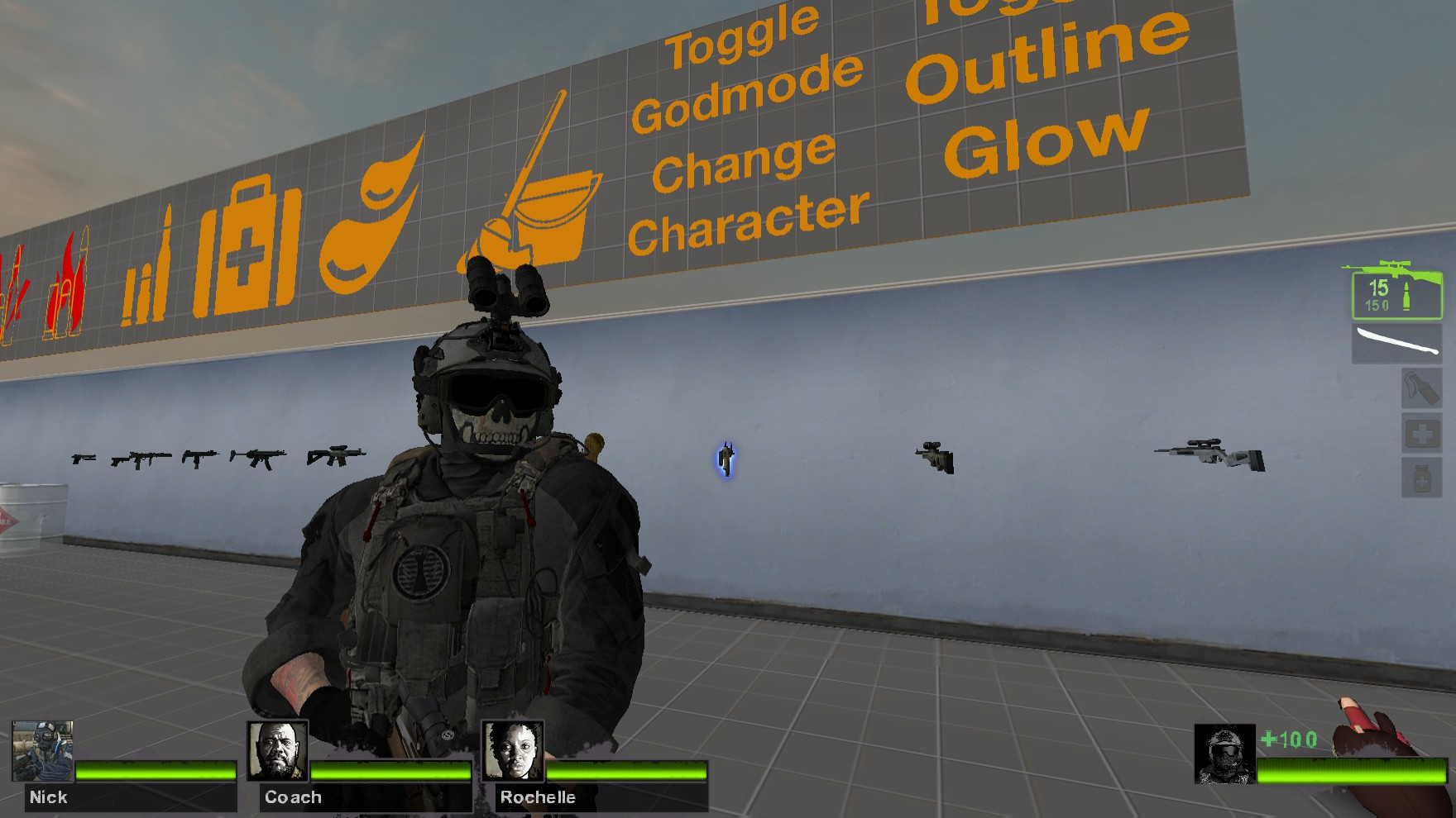 MW2069 Ghost Shadow Company Mod for Left 4 Dead 2 | L4D2 Mods