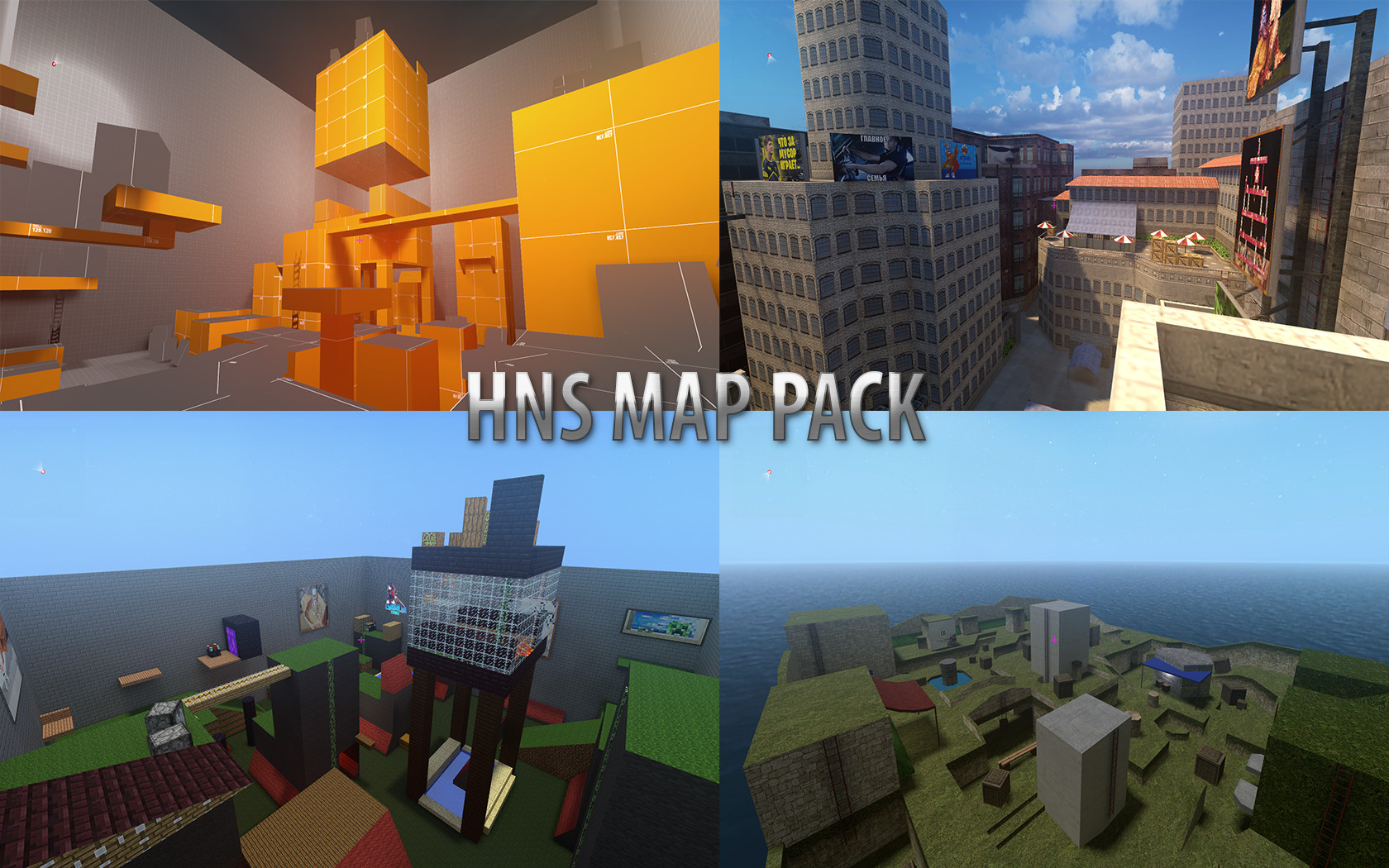 hns map pack Mod for Counter-Strike: Source | CS:S Mods