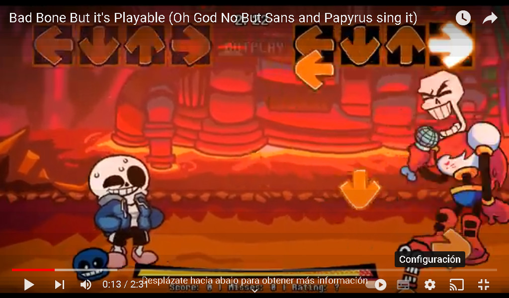 Bad Bone But it's PLayable (Oh God No UT Cover) Mod for Friday Night ...