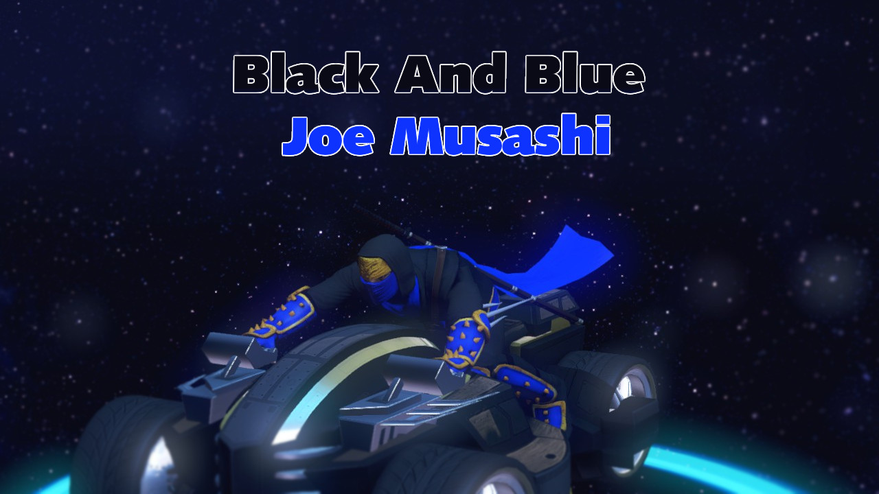 Black & Blue Joe Musashi Mod for Sonic & All-Stars Racing: Transformed ...