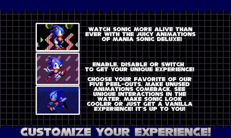 Mania Sonic Deluxe! Mod for Sonic 3 A.I.R. | S3AIR Mods