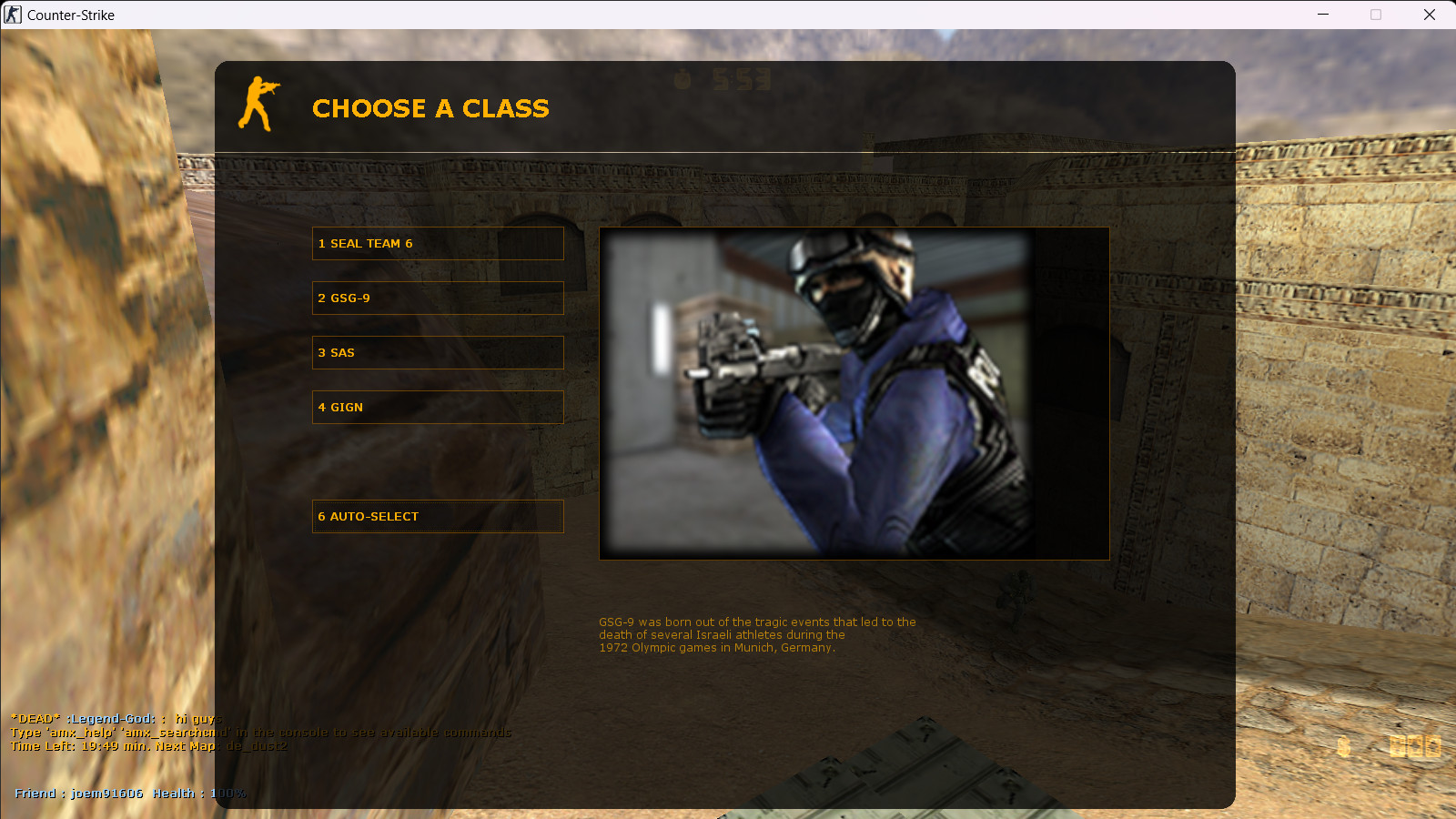 [CS 1.6] VGUI Classes CSCZ Style Mod for Counter-Strike 1.6 | CS1.6 Mods