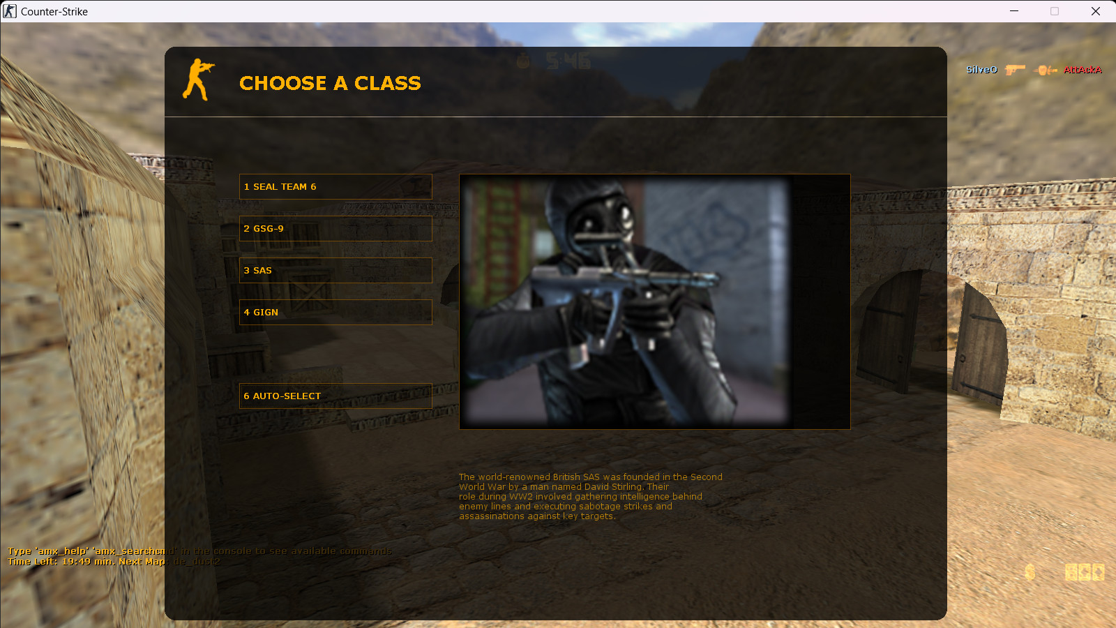 [CS 1.6] VGUI Classes CSCZ Style Mod for Counter-Strike 1.6 | CS1.6 Mods