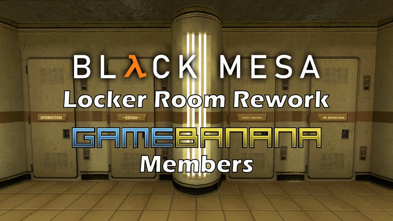 Locker Room Rework - GameBanana Members Mod for Black Mesa | BM Mods